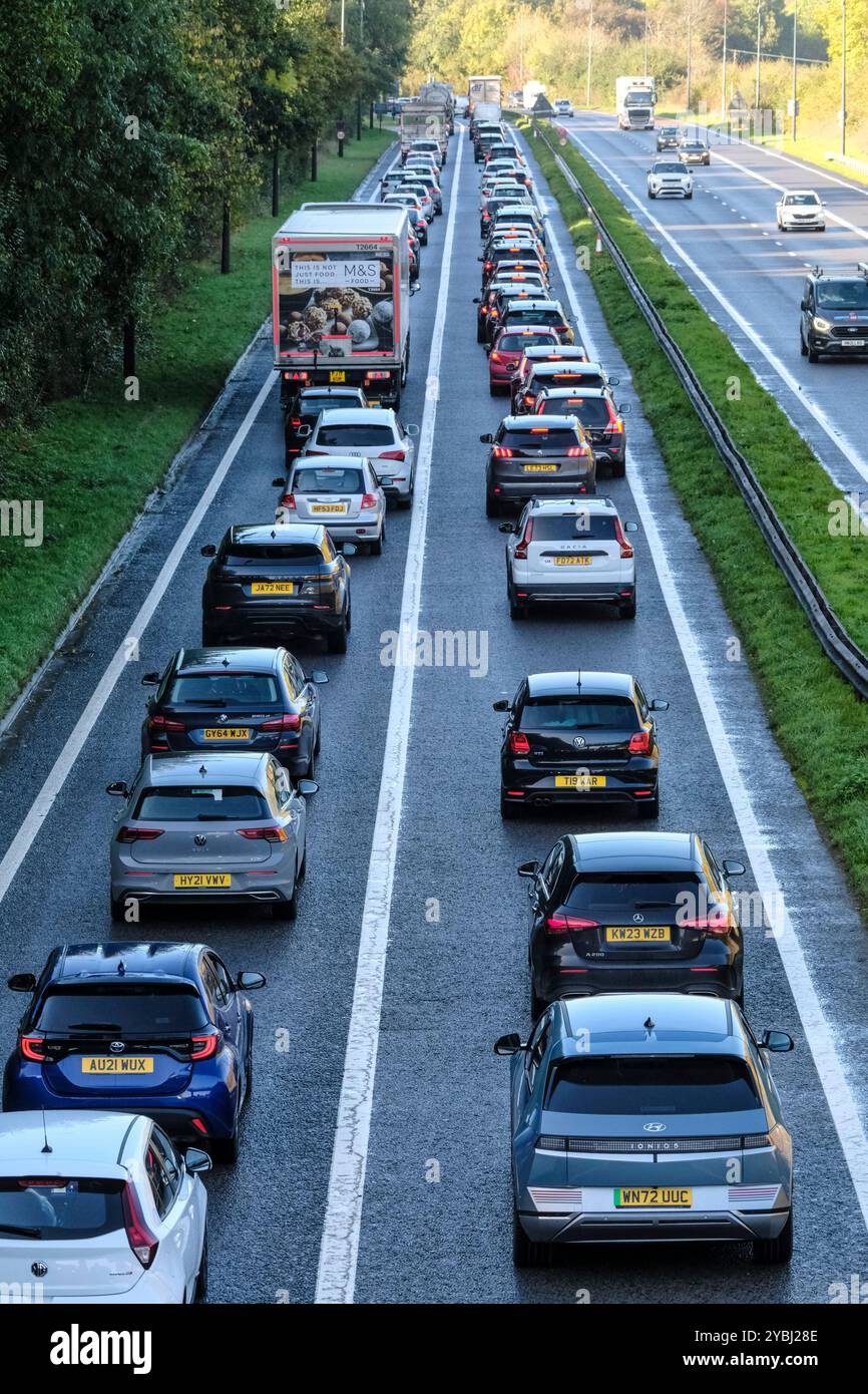 Bristol, UK. 19th Oct 2024. The M4 Motorway will be closed between ...