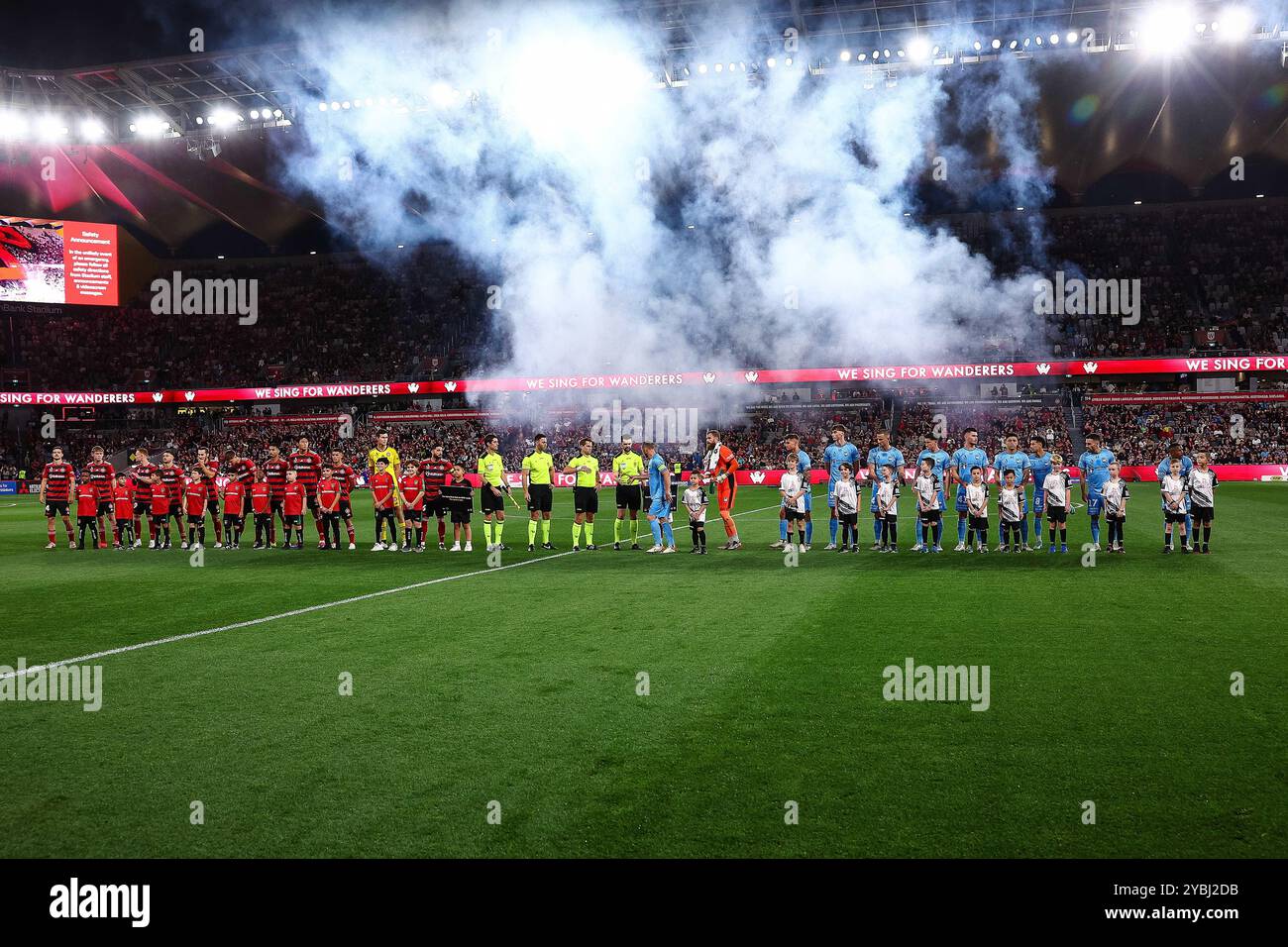 19th October 2024; CommBank Stadium, Sydney, NSW, Australia: A-League ...