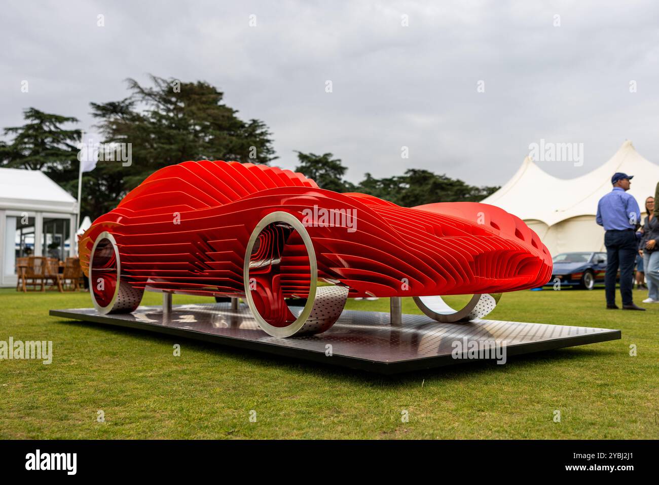 Antoine Dufilho - Ferrari 250 GTO Streamline sculpture, on display at ...