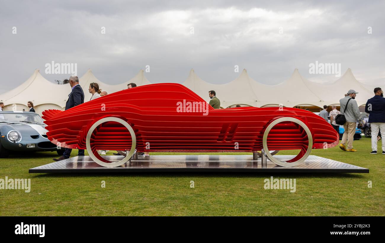 Antoine Dufilho - Ferrari 250 GTO Streamline sculpture, on display at ...