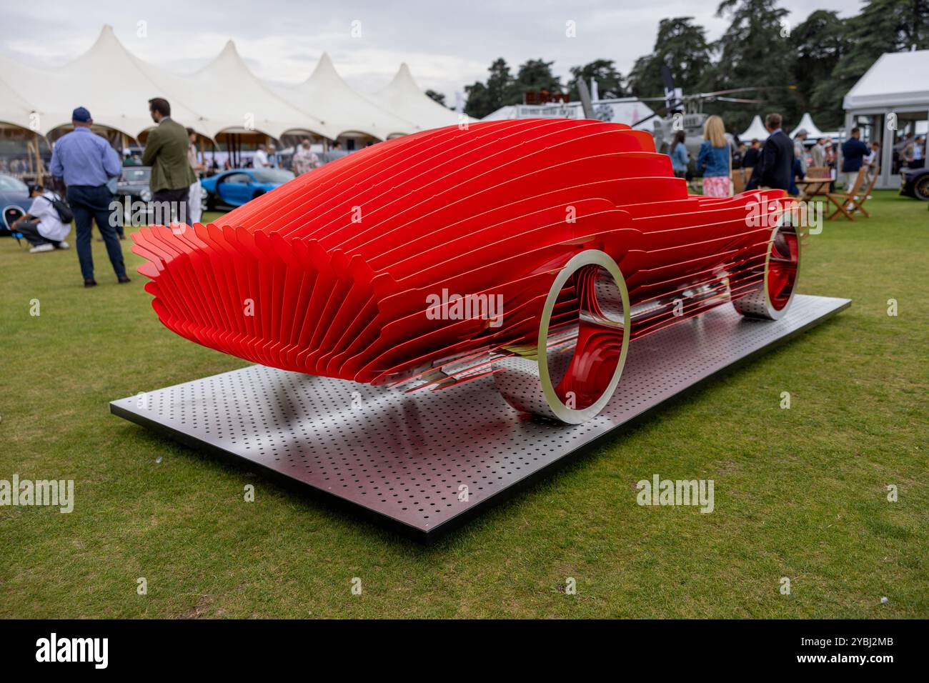 Antoine Dufilho - Ferrari 250 GTO Streamline sculpture, on display at ...
