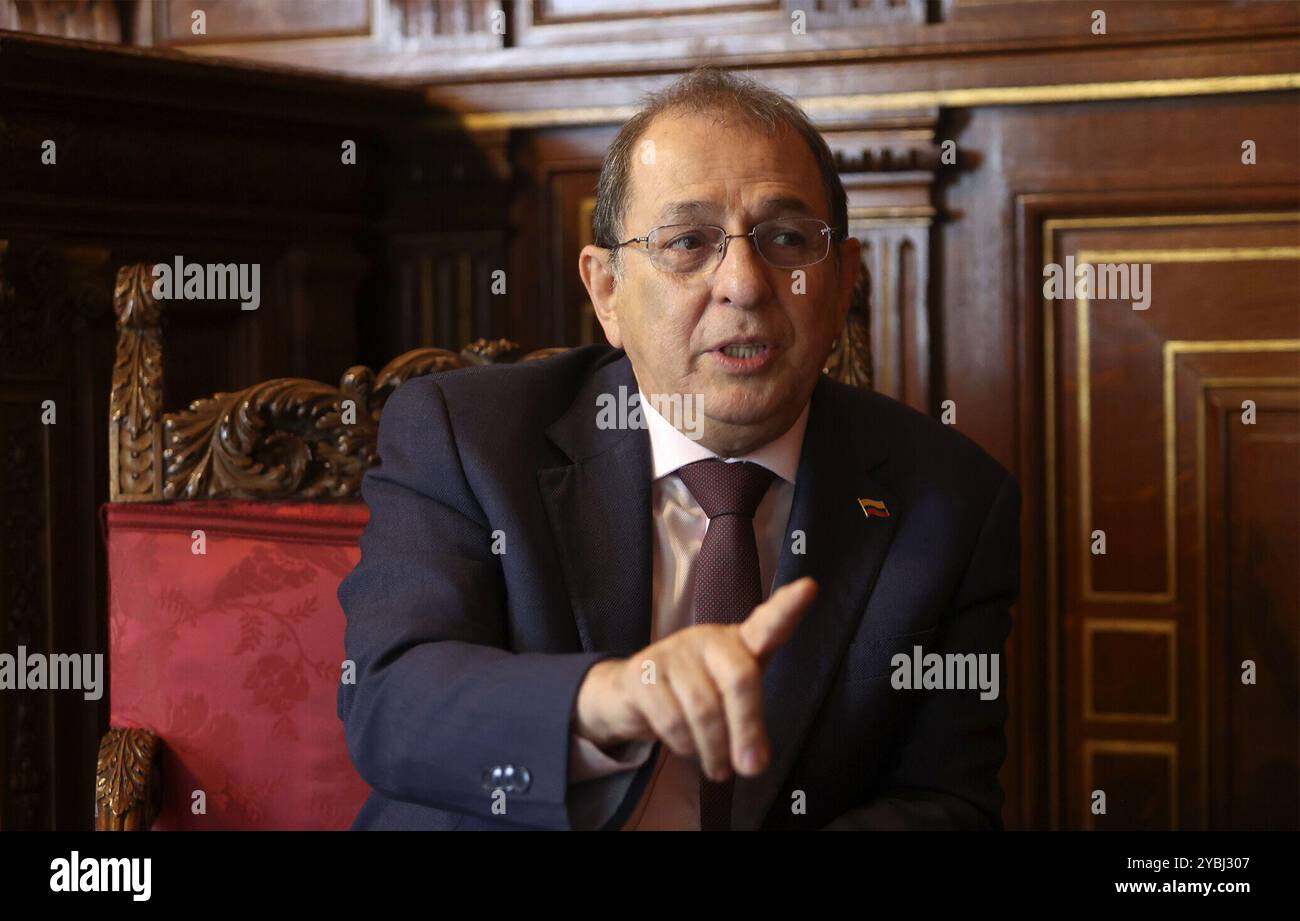 Madrid, 20/09/2024. Interview with Colombian Deputy Foreign Minister ...