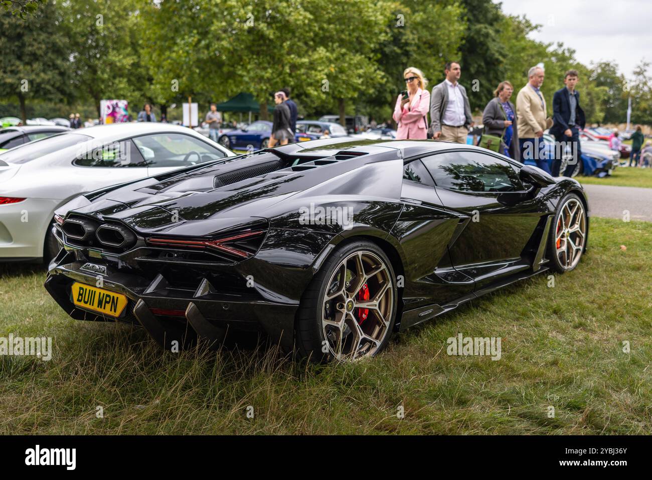 Lamborghini Revuelto, on display at the Salon Privé Concours d’Elégance ...