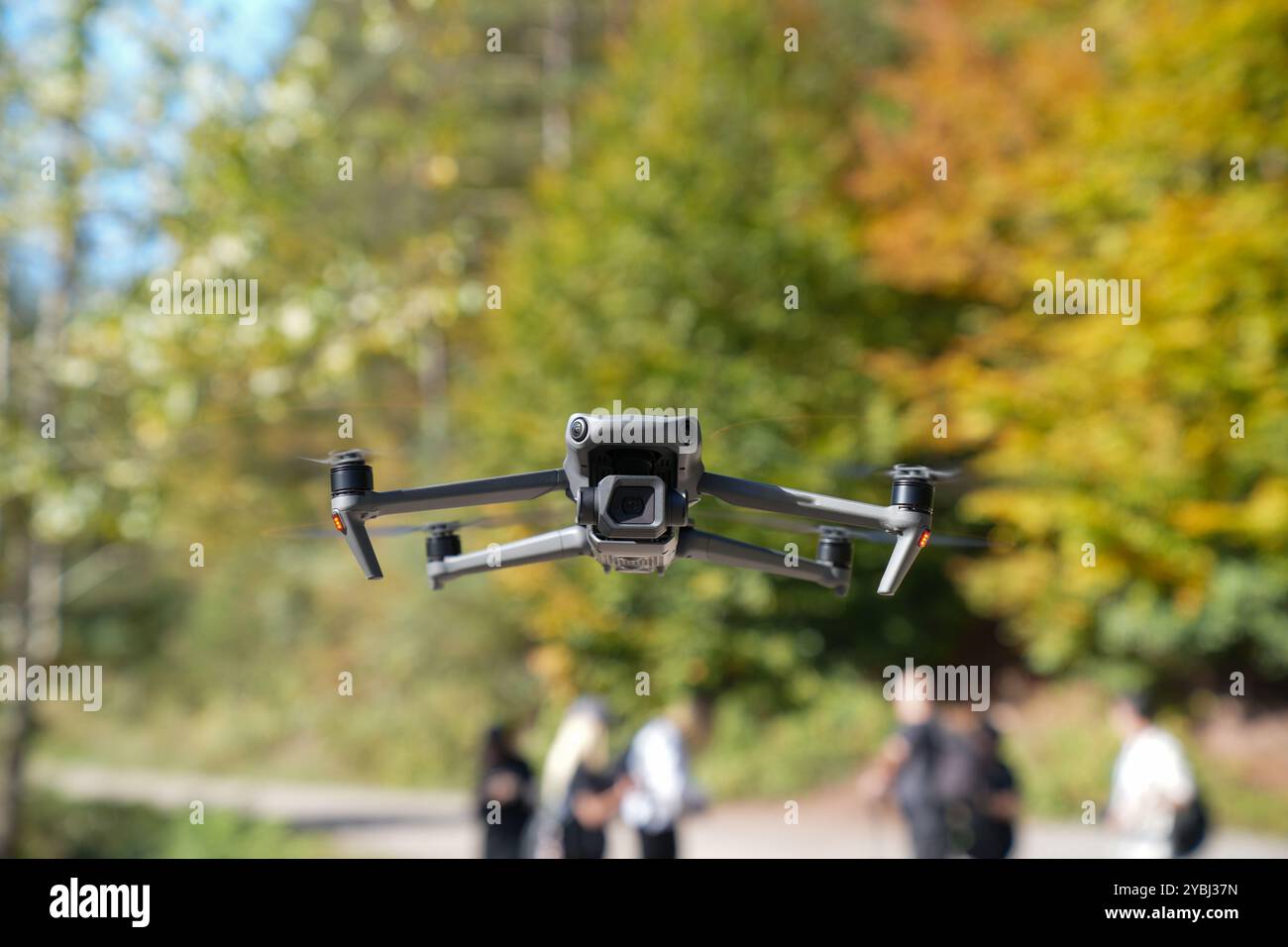 Landscape drone video flying over hi-res stock photography and images ...