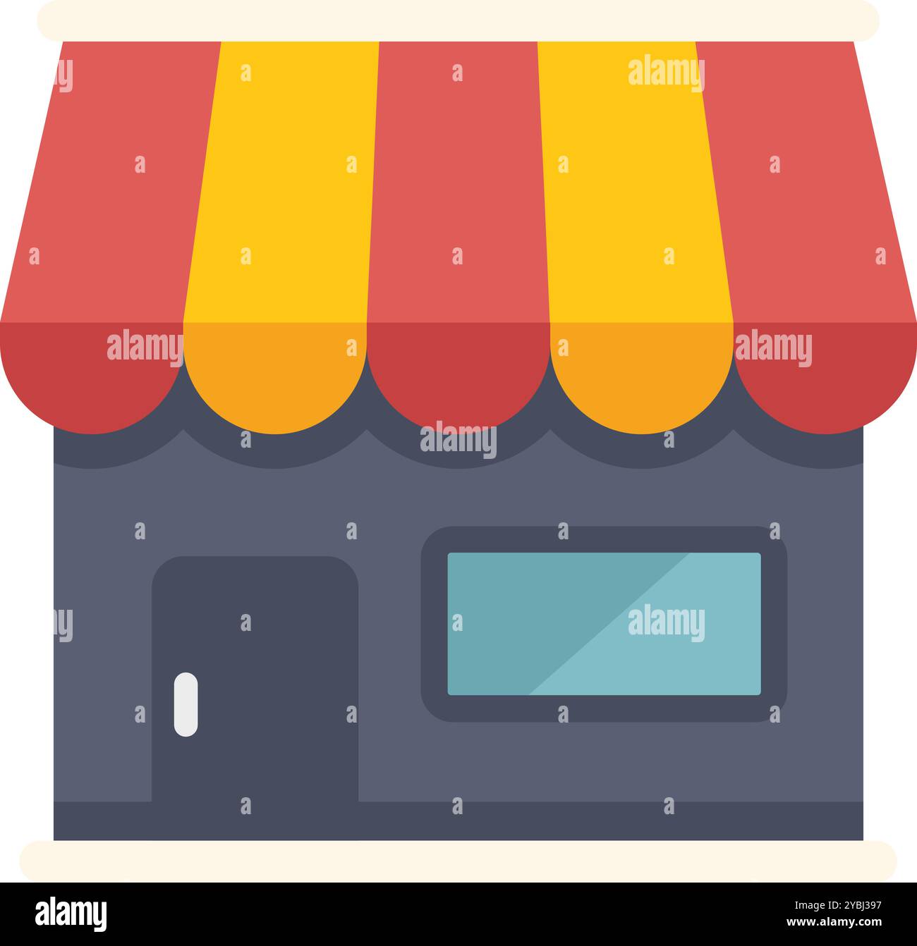 Downtown shopping store sign Cut Out Stock Images & Pictures - Alamy