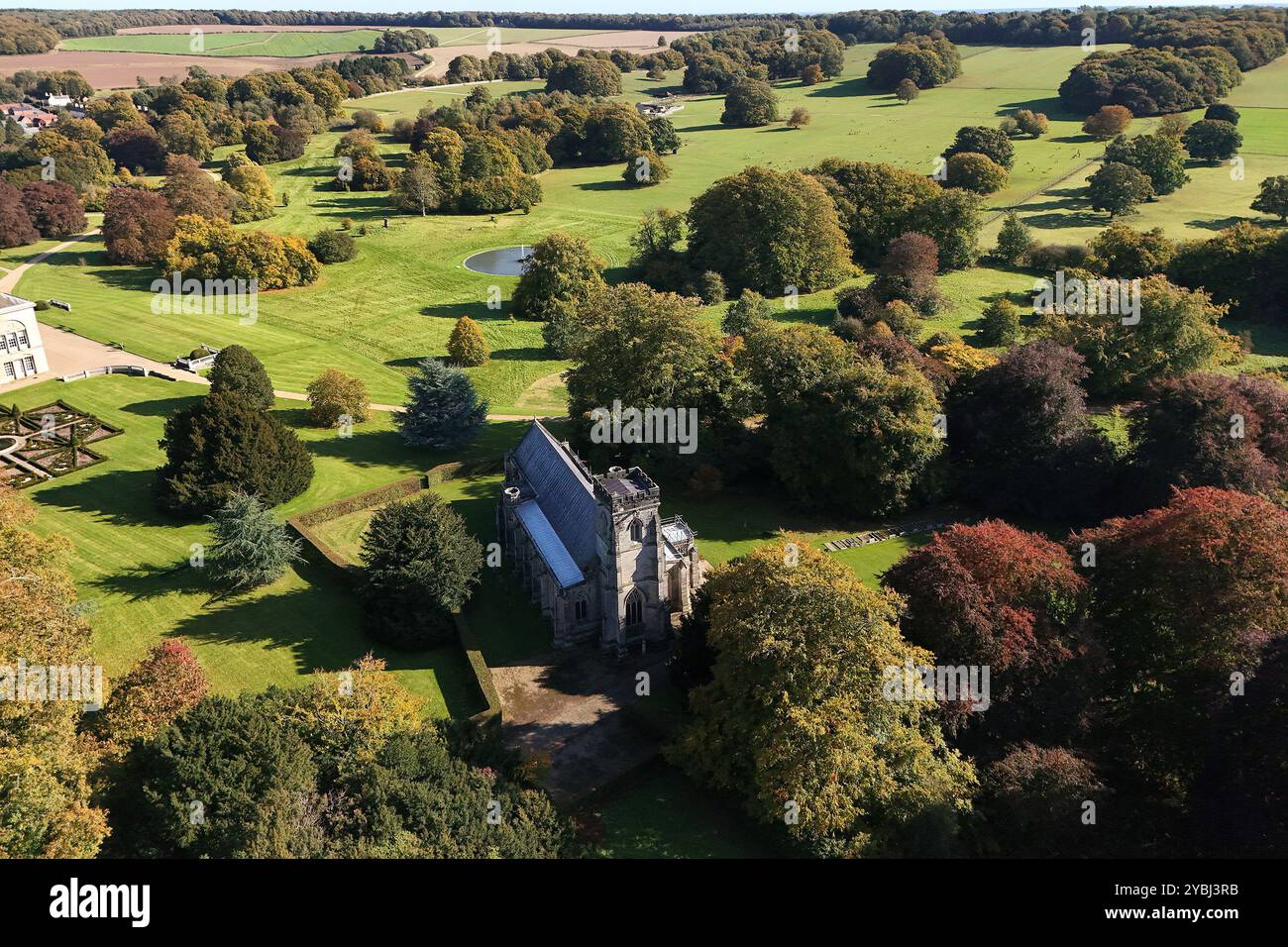Sledmere tower yorkshire hi-res stock photography and images - Alamy