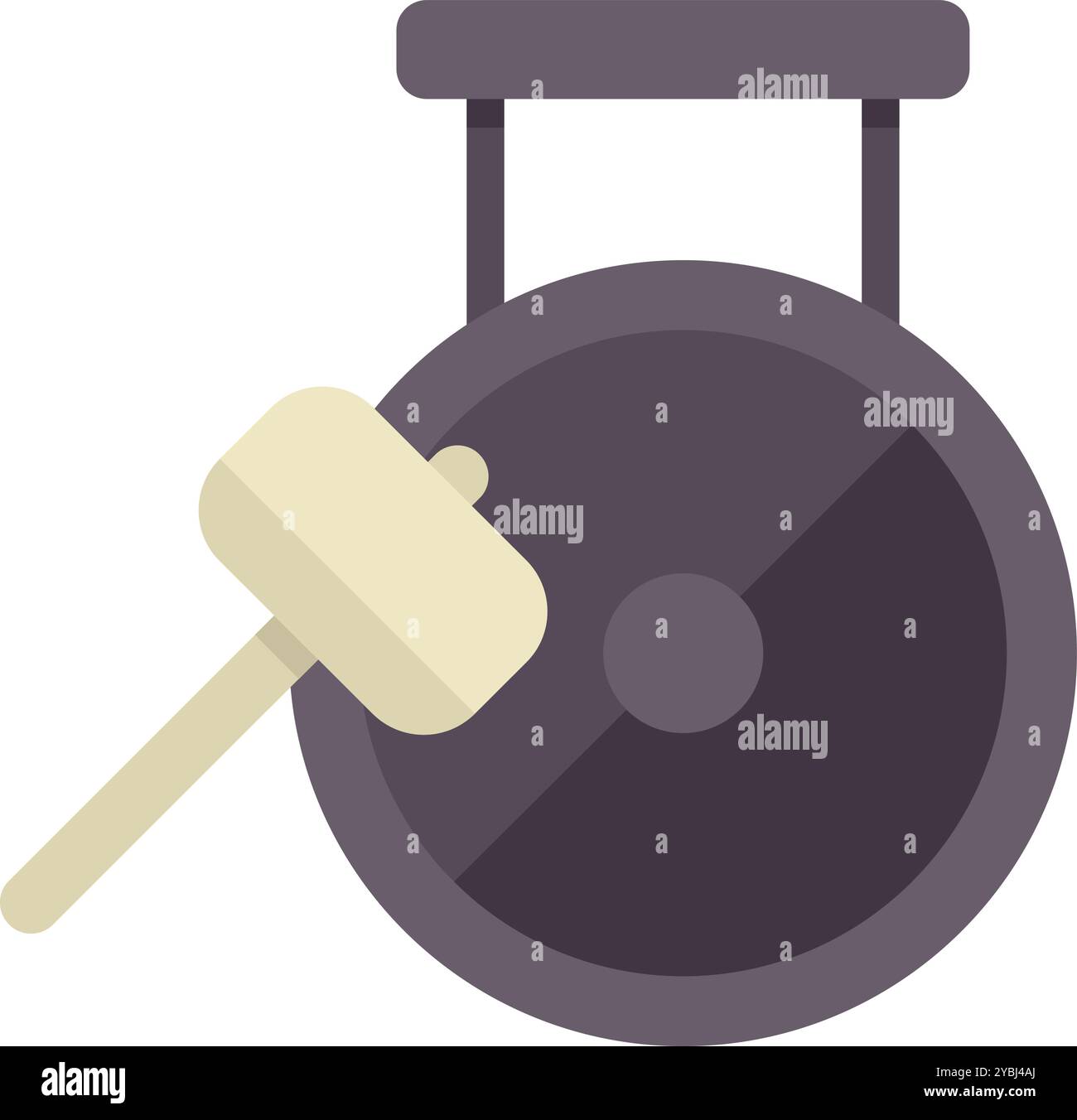 Ritual gong Stock Vector Images - Alamy