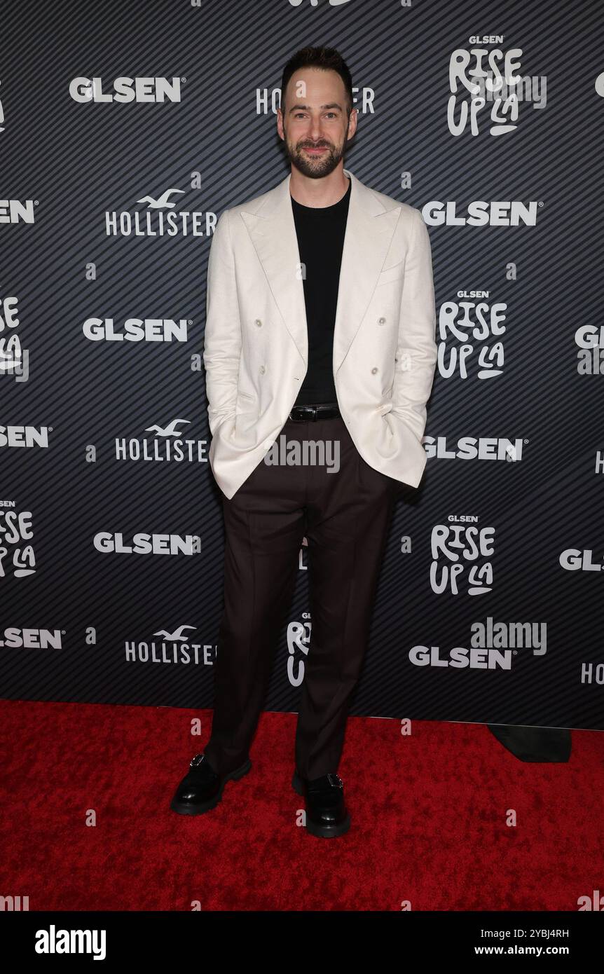 HOLLYWOOD, CA - OCTOBER 18: Joe Dombrowski at GLSEN's Annual Rise Up LA ...