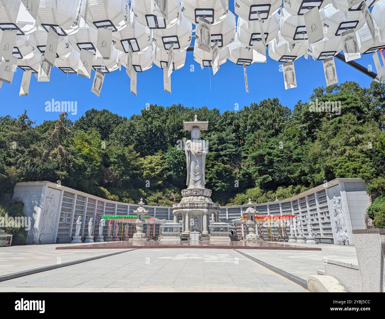 Buddha statue at Bongeunsa Temple in Seoul South Korea Stock Photo - Alamy