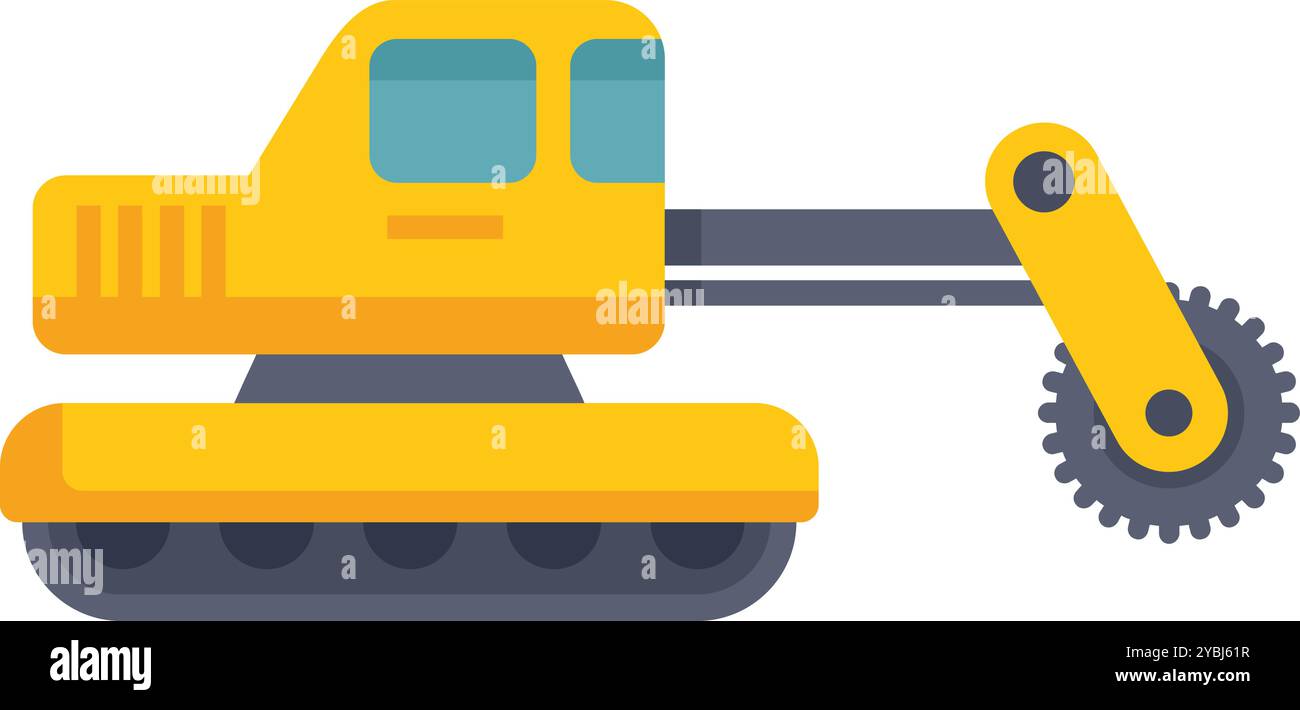 Sustainable forestry machinery Stock Vector Images - Alamy