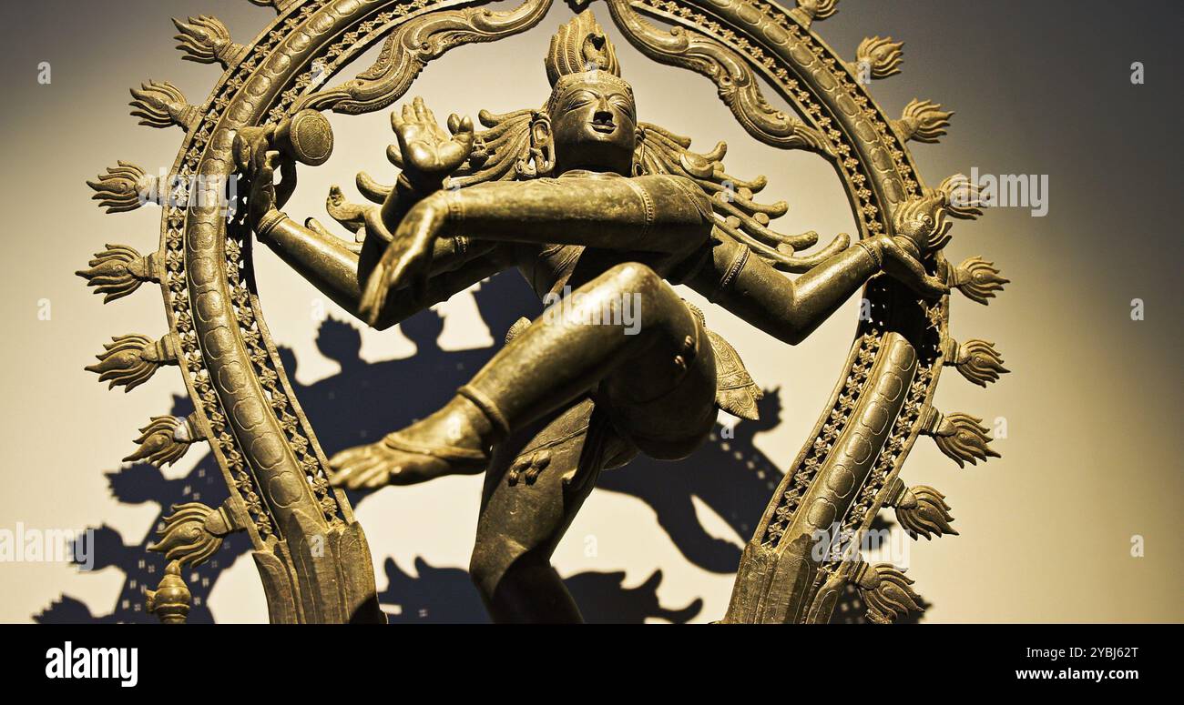 Statue Of Shiva Nataraja: Cosmic Dance Of Shiva. One Of Main Deities In ...