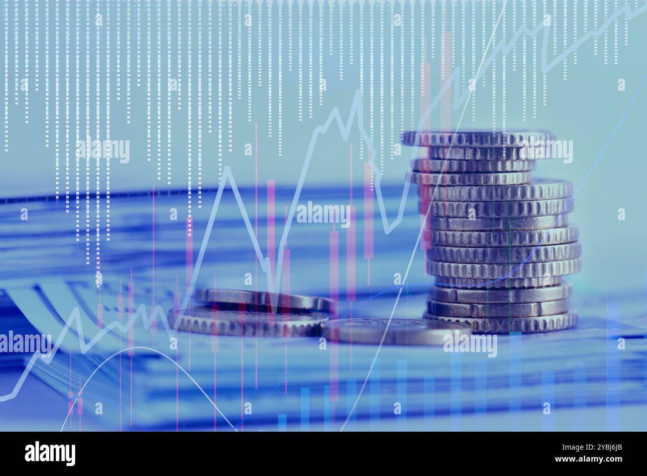 Trading graph in graphic hi-res stock photography and images - Alamy