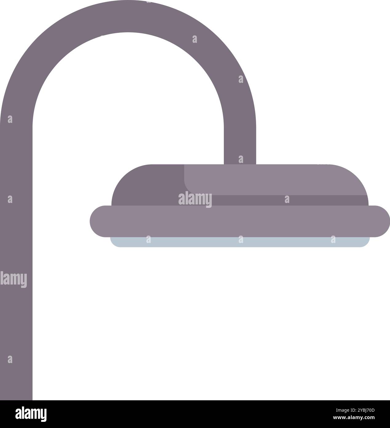 Modern street lamp post illuminating the night, providing safety and ...