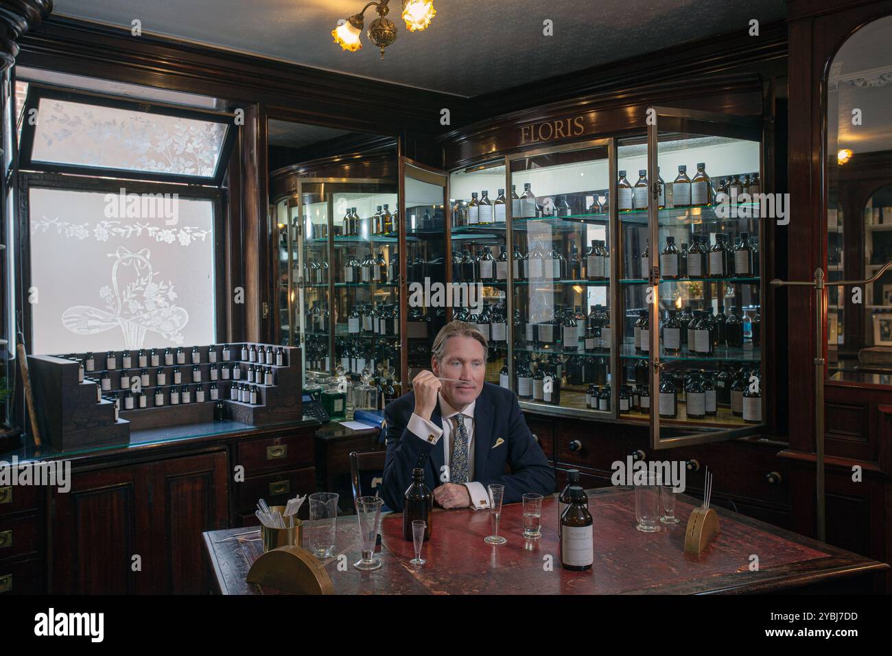 Edward Bodenham perfume director and 9th generation family member at ...