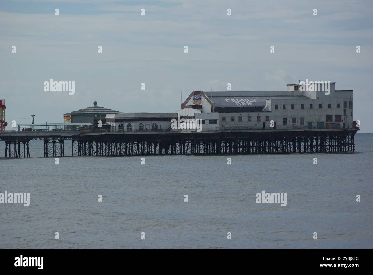 Blackpool Central Pier Stock Photo - Alamy