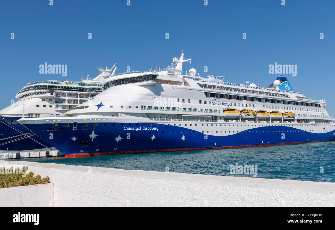 Celestyal discovery cruise ship hi-res stock photography and images - Alamy
