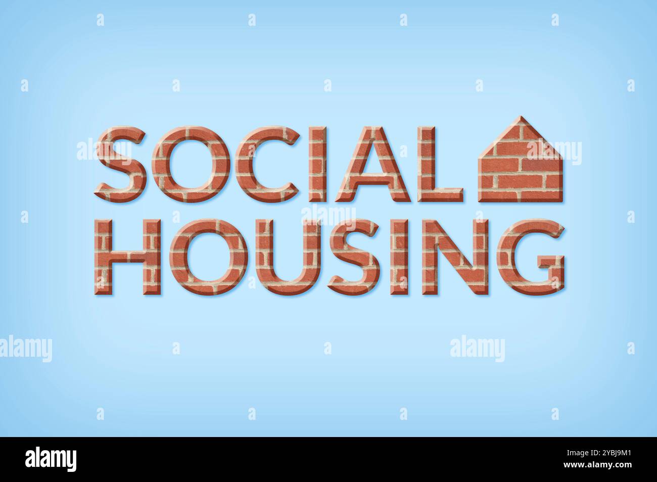 Affordable housing illustration uk hi-res stock photography and images ...