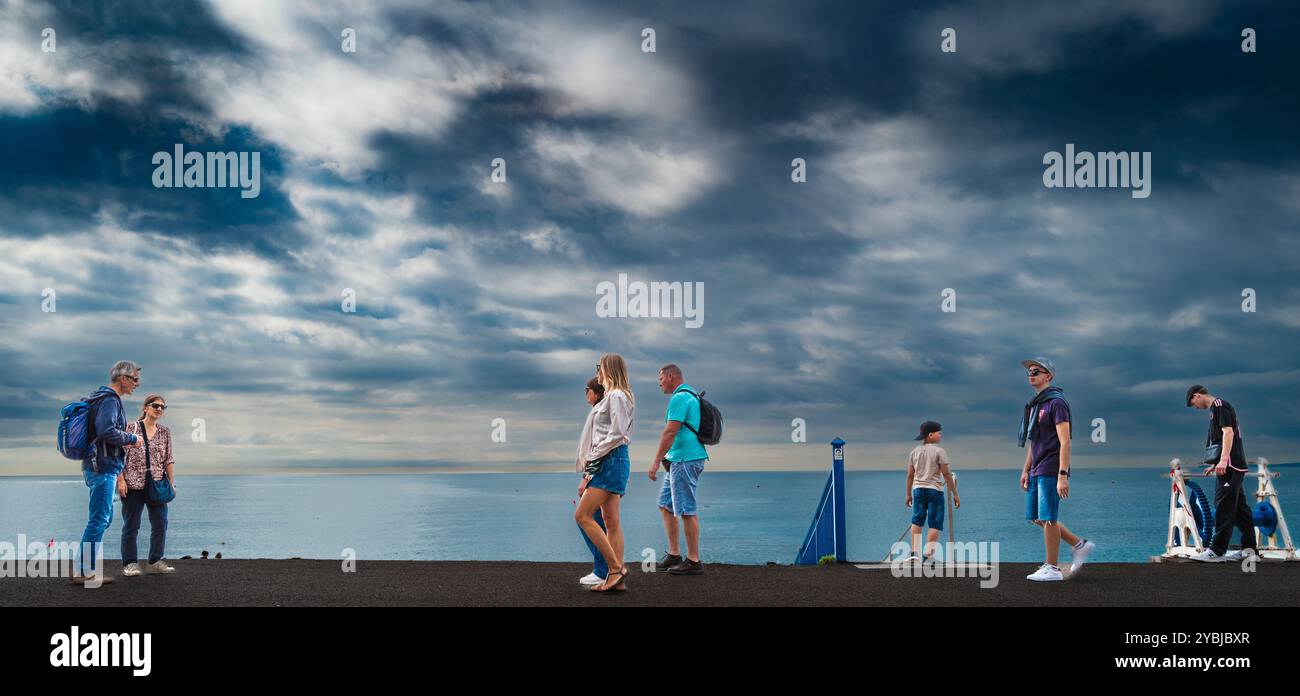 Prom. des Anglais, Nice France Stock Photo - Alamy