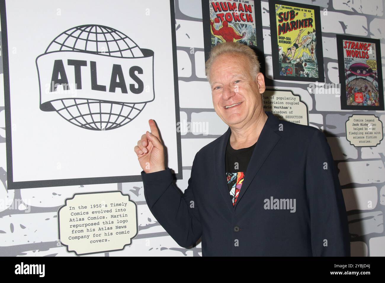New York, NY, USA. 18th Oct, 2024. Steven Paul at the Atlas Comics 50th ...