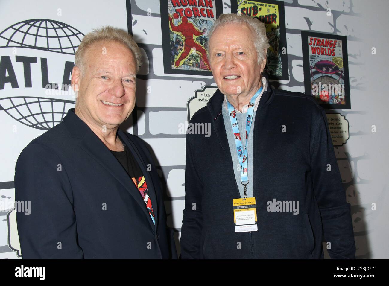 New York, NY, USA. 18th Oct, 2024. Steven Paul and Jon Voight at the ...