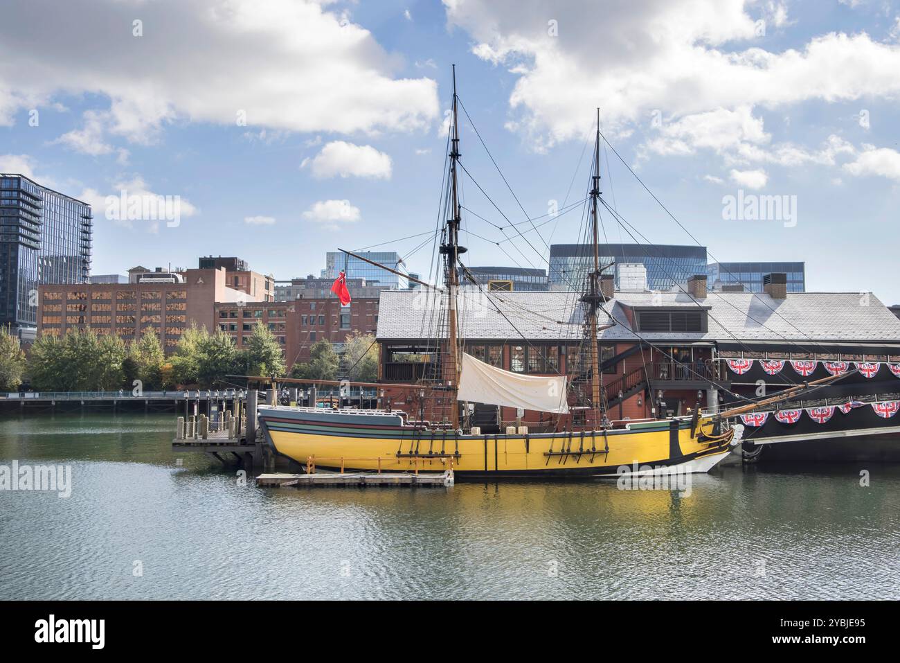 the boston tea party museum is a popular tourist attraction in boston ...