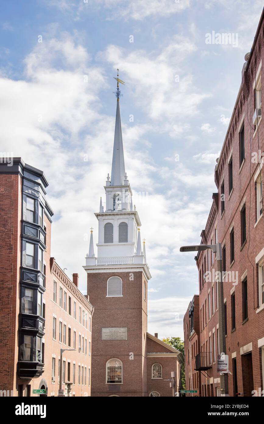 the old north church built in 1723 is a national monument in boston ...
