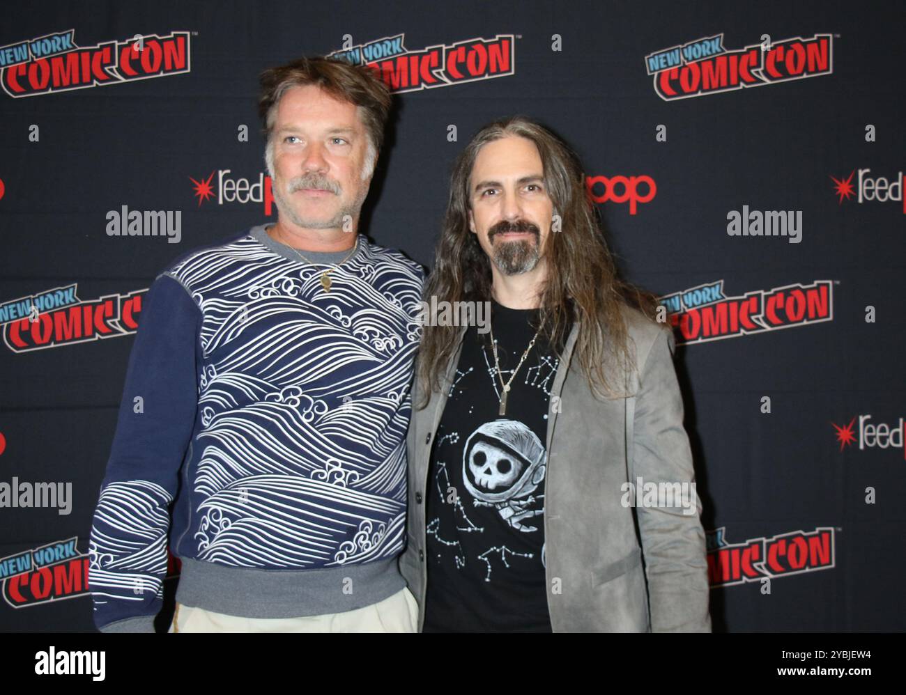 New York, NY, USA. 18th Oct, 2024. Rufus Wainwright and Bear McCreary ...