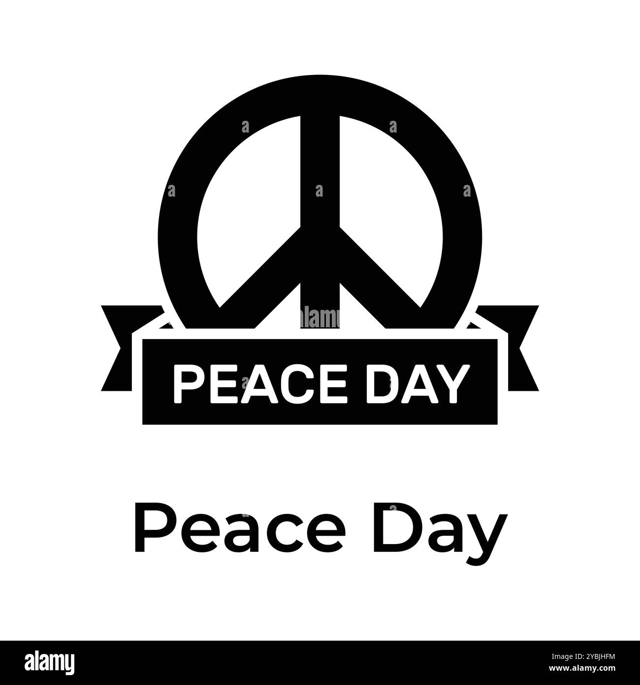 World peace day icon design, ready to use editable vector Stock Vector ...