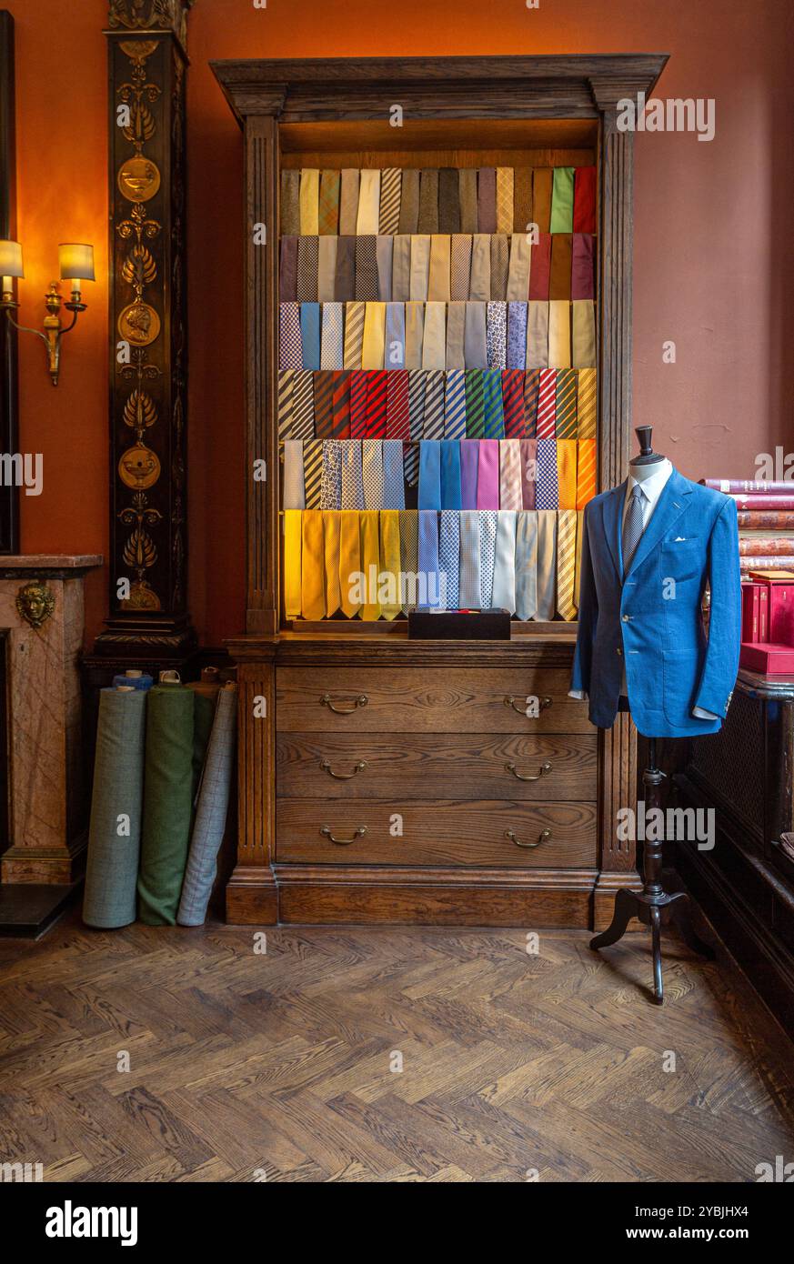 Interior Anderson & Sheppard bespoke tailor since 1906 Stock Photo - Alamy