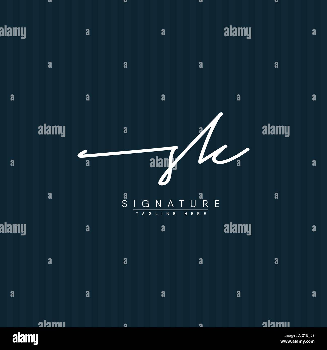 Initial Letter SK Vector Logo Template in handwritten Signature Style ...