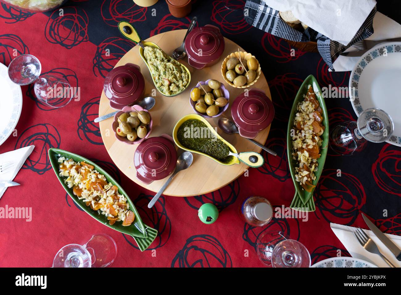 Eclectic dishes hi-res stock photography and images - Alamy