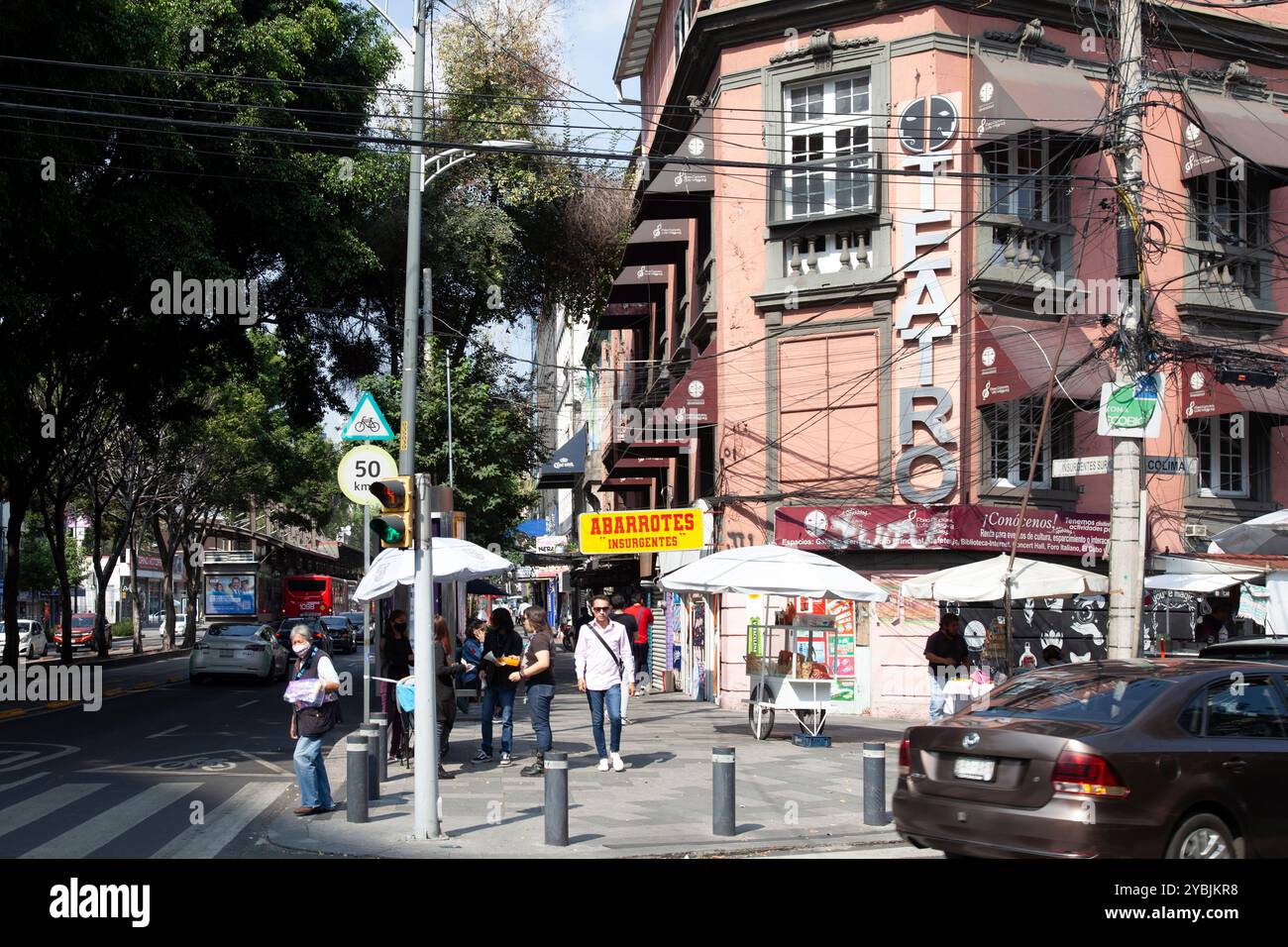 Insurgentes sur and mexico hi-res stock photography and images - Alamy