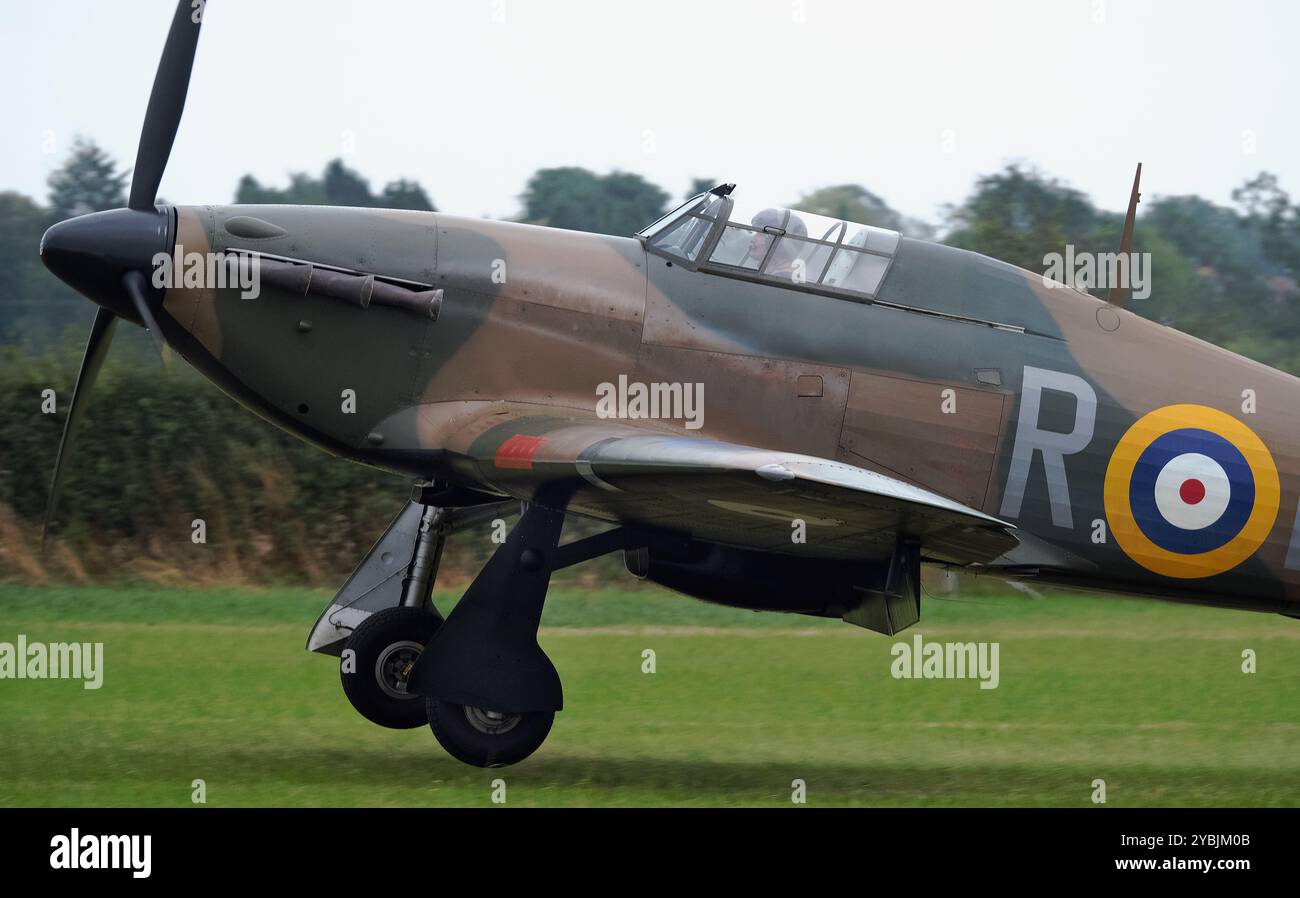 The Hawker Hurricane is a British single-seat fighter aircraft of the ...