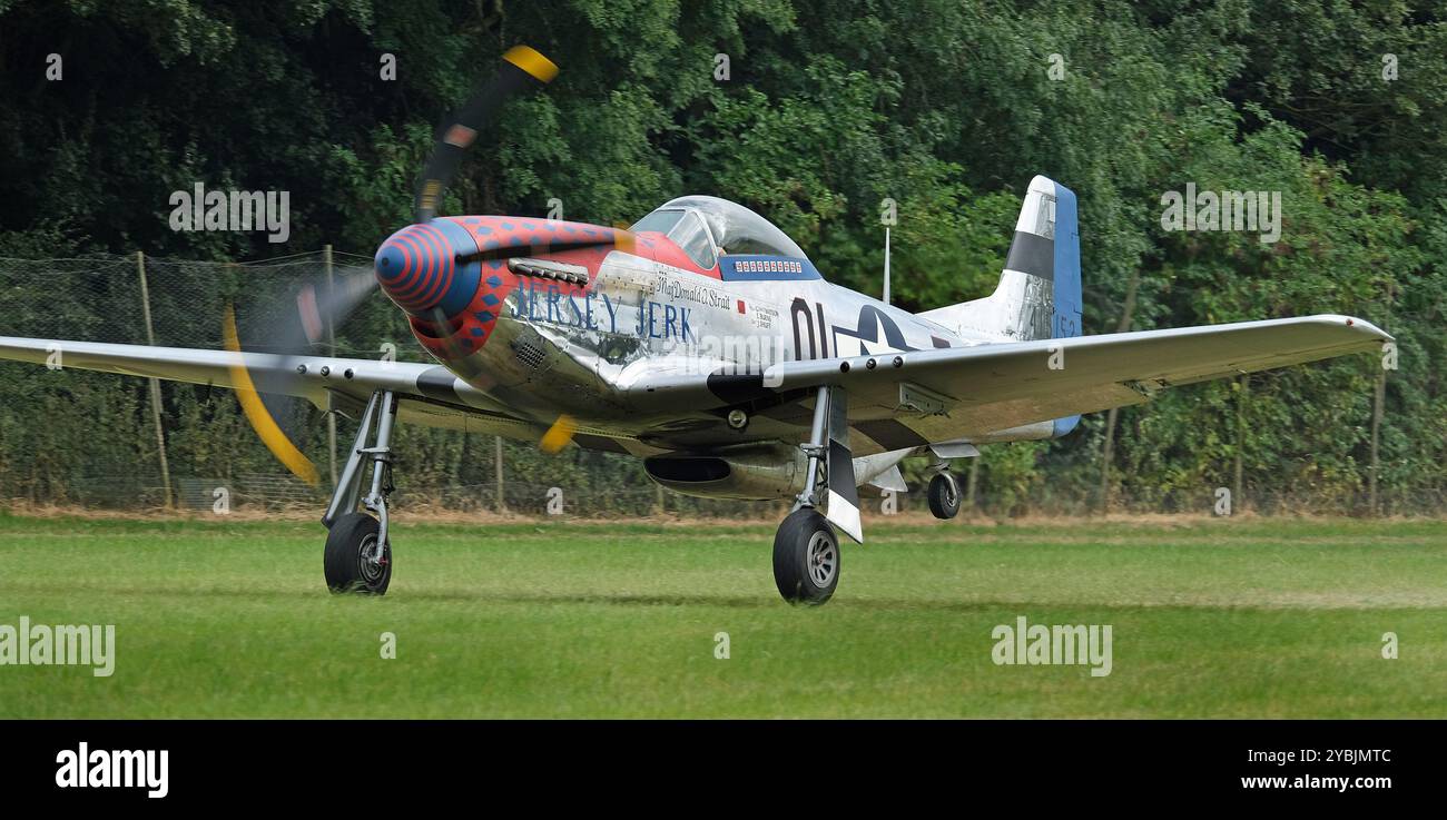 The North American Aviation P-51 Mustang is an American long-range ...