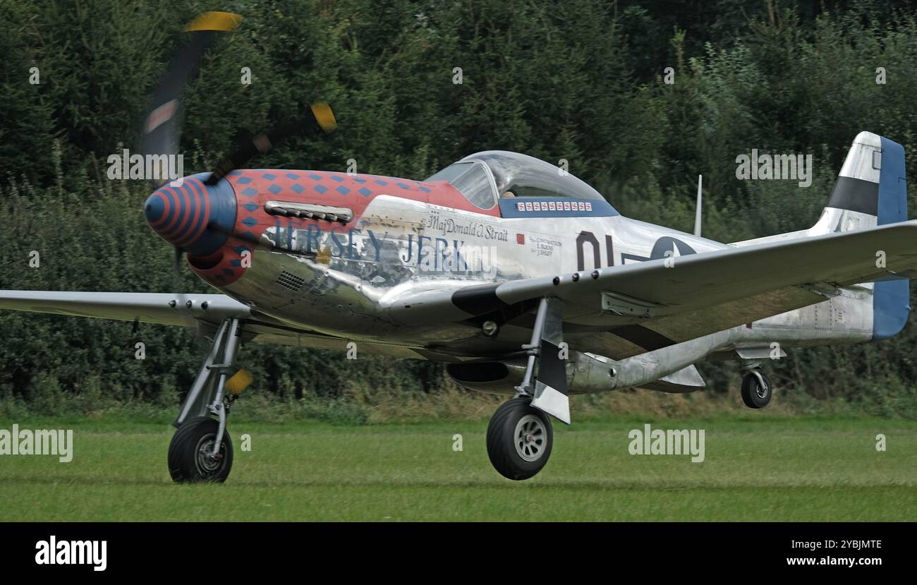 The North American Aviation P-51 Mustang is an American long-range ...