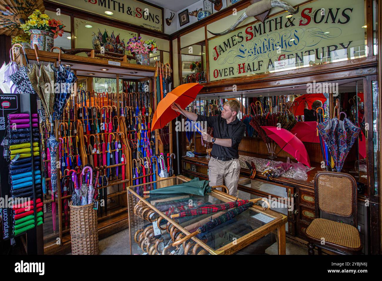 James Smith & Sons Umbrella shop, London, UK Stock Photo - Alamy