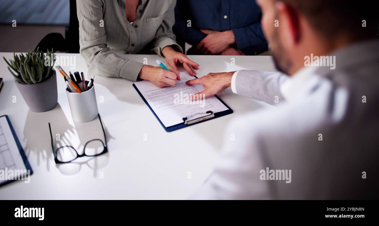 Risk management discussion business meeting hi-res stock photography ...