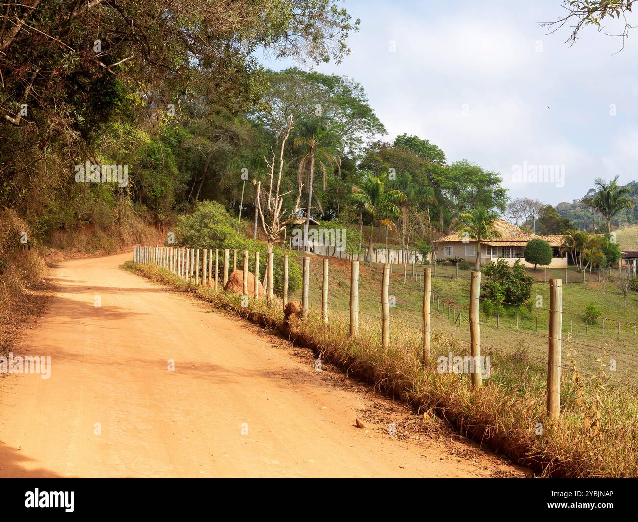 Rural life at Cunha town, a hill station on São Paulo Estate, Brazil ...