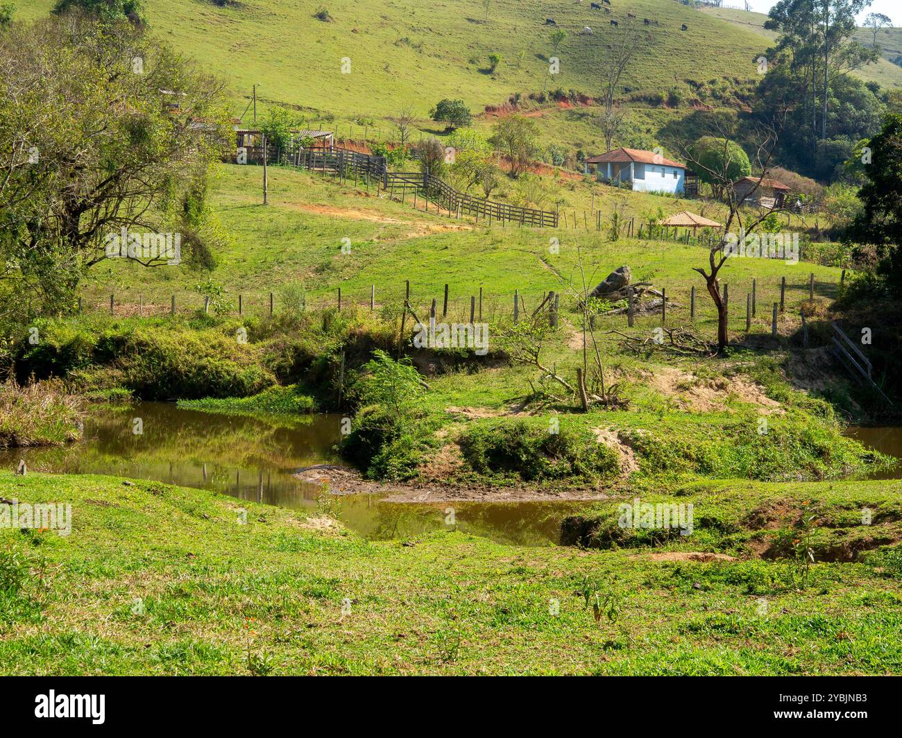 Rural life at Cunha town, a hill station on São Paulo Estate, Brazil ...