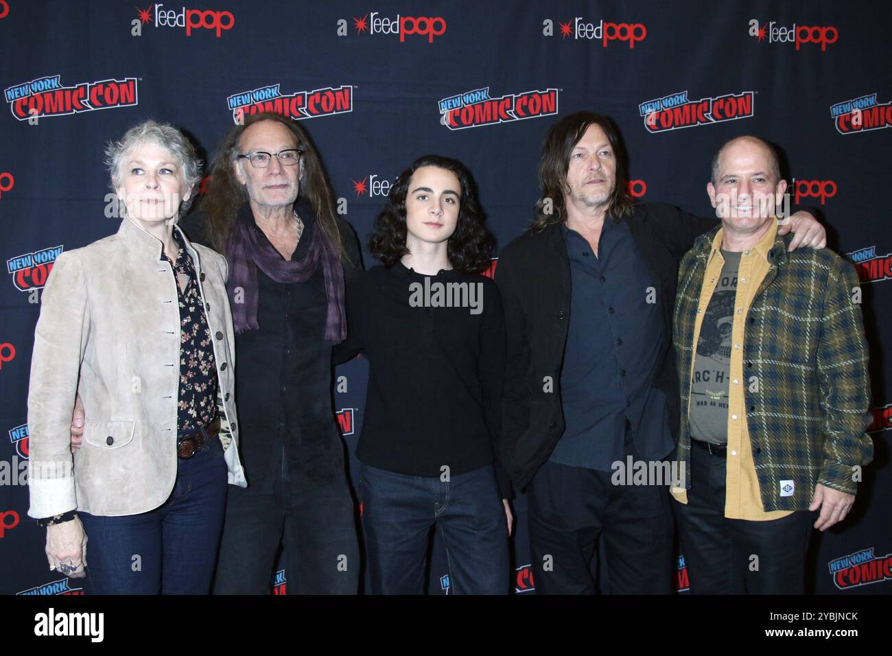 New York, NY, USA. 18th Oct, 2024. Melissa McBride, Greg Nicotero ...