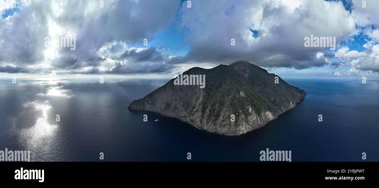 The remote, volcanically active island of Komba lies about 70 km north ...