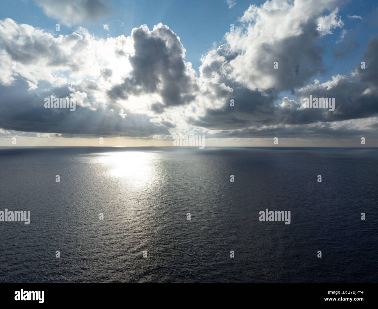Beautiful clouds over ocean hi-res stock photography and images - Alamy