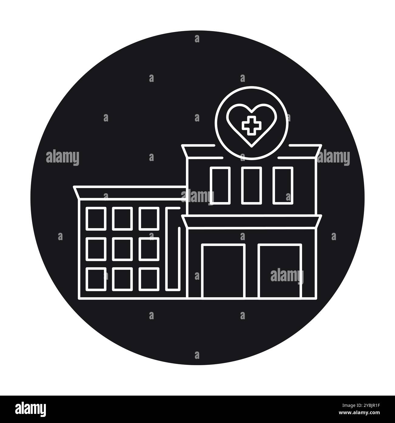 City hospice Stock Vector Images - Alamy