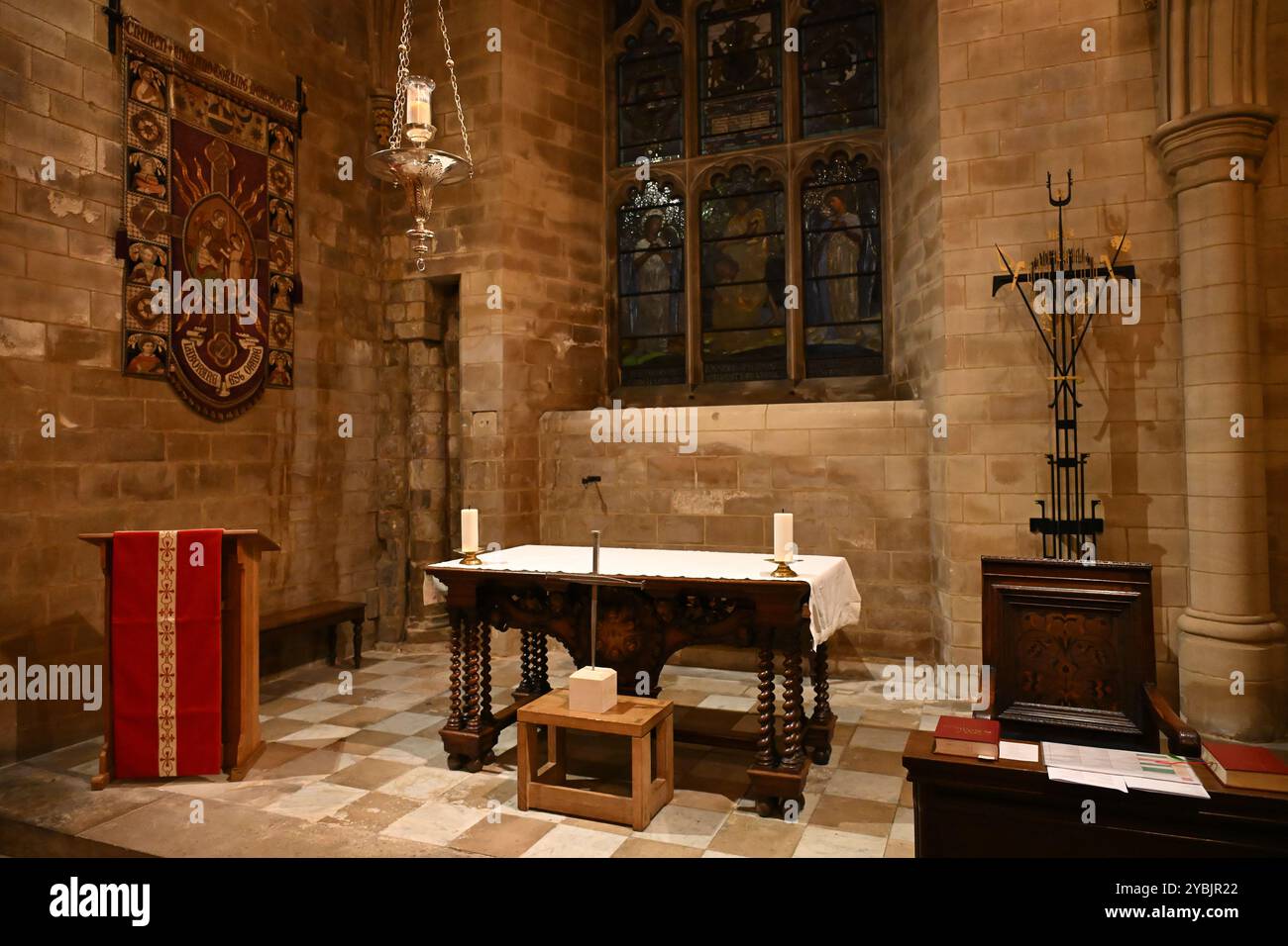 The Harvard Chapel in Southwark Cathedral - London, UK Stock Photo - Alamy