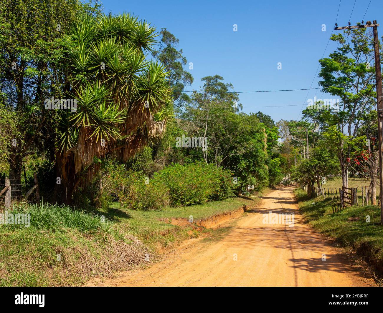 Rural life at Cunha town, a hill station on São Paulo Estate, Brazil ...
