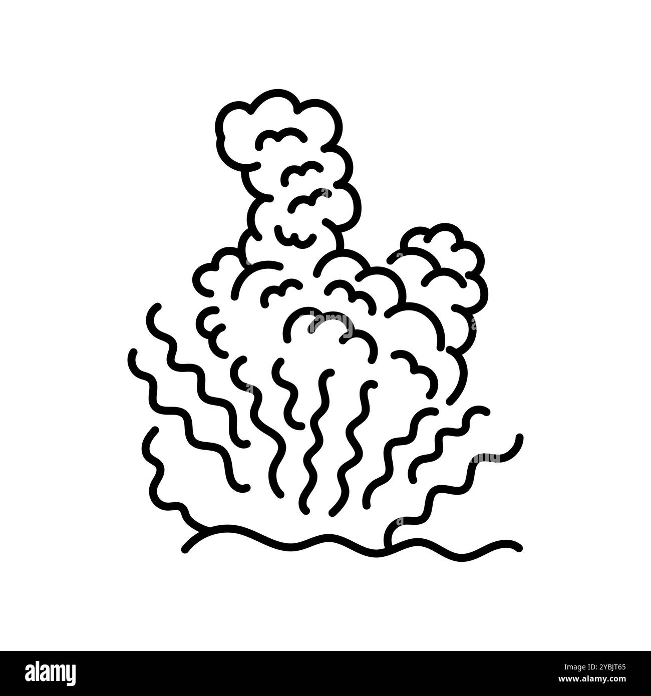 Blasting line black icon. Sign for web page, mobile app, button, logo ...