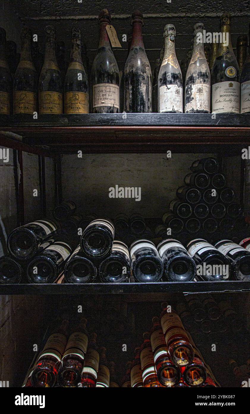 Berry Bros. & Rudd wine cellar Stock Photo - Alamy