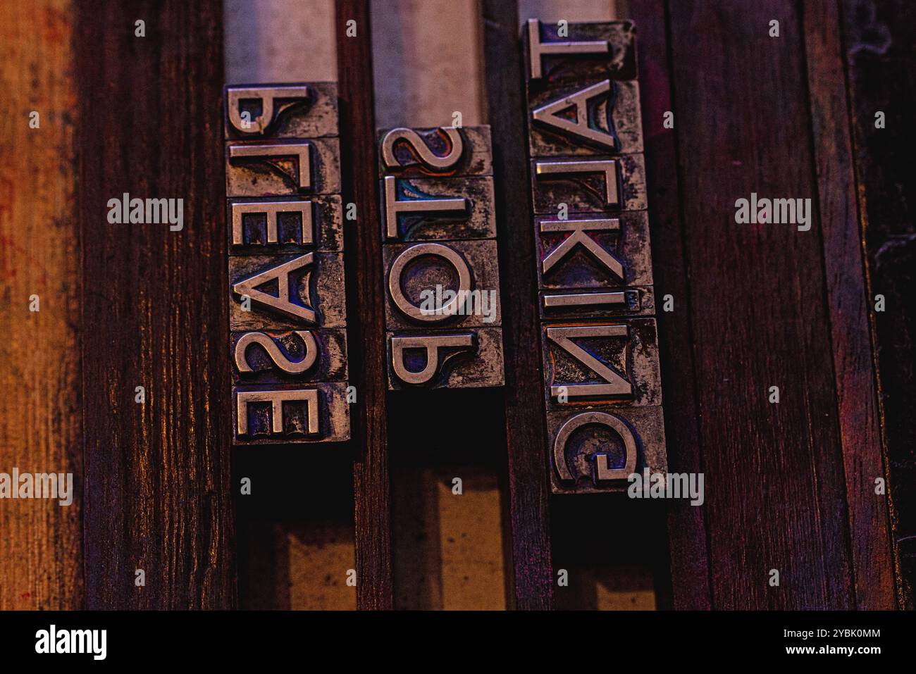 Typefaces and printing letters hi-res stock photography and images - Alamy