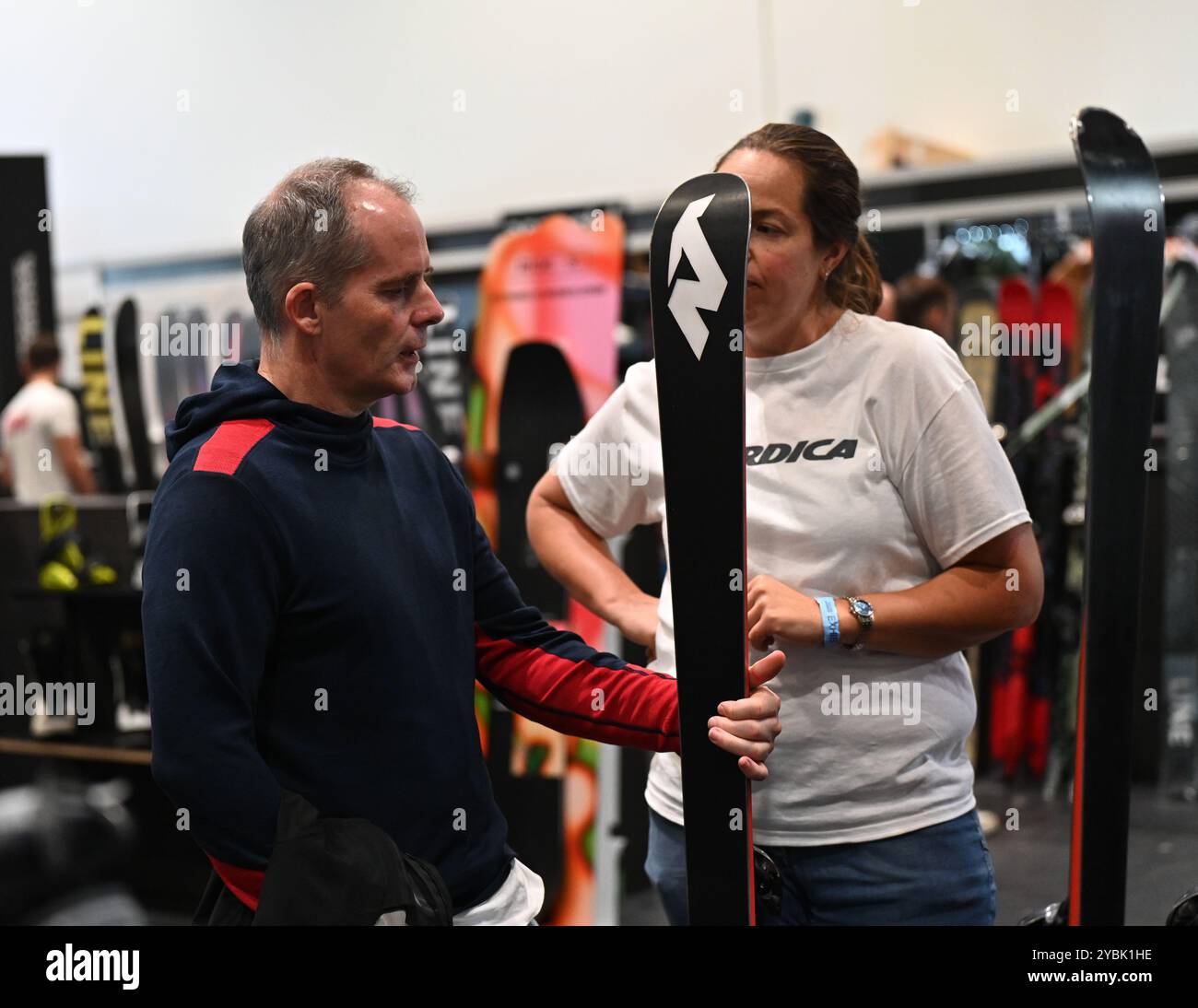 LONDON, UK. 19th Oct, 2024. The London Snow Show 2024 will feature ...