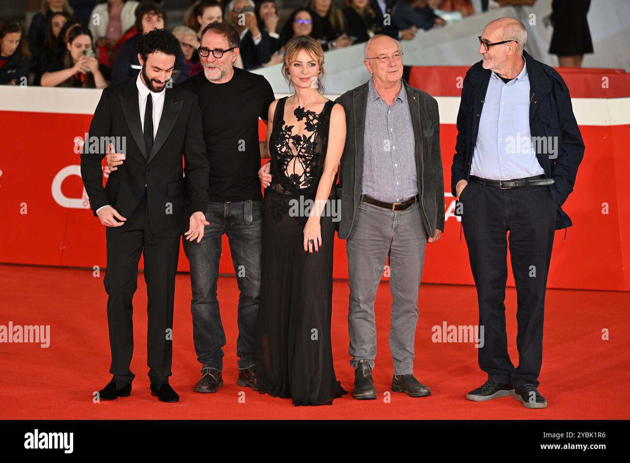 (L-R) Alessio Vassallo, Valerio Mastandrea, Violante Placido, Davide ...
